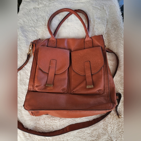 erica anenberg | Bags | Leather Messenger Bag | Poshmark